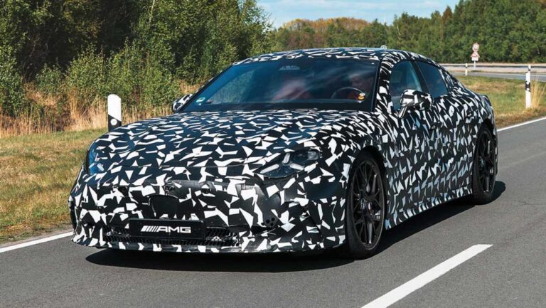Essai du nouveau prototype Mercedes-AMG GT 63 Coupé 4 portes : puissant ...